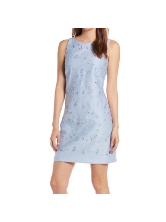 Eliza J | Dresses | Eliza J Safiya Eyelet Knit Embroidered Midi Dress ...